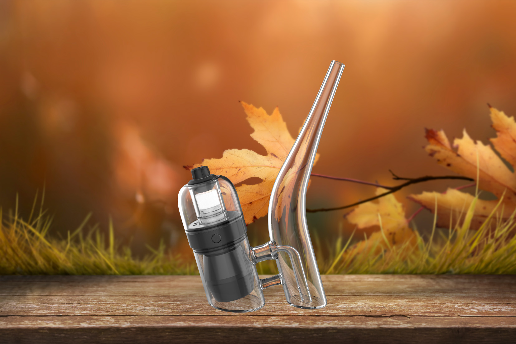 JCVAP Poby S Jazz Bubbler Glass Attachment Adaptable to Proxy Smart Dab Rig